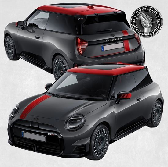 Zen Graphics - Mini F66 / F67 JCW side Stripes / Stickers