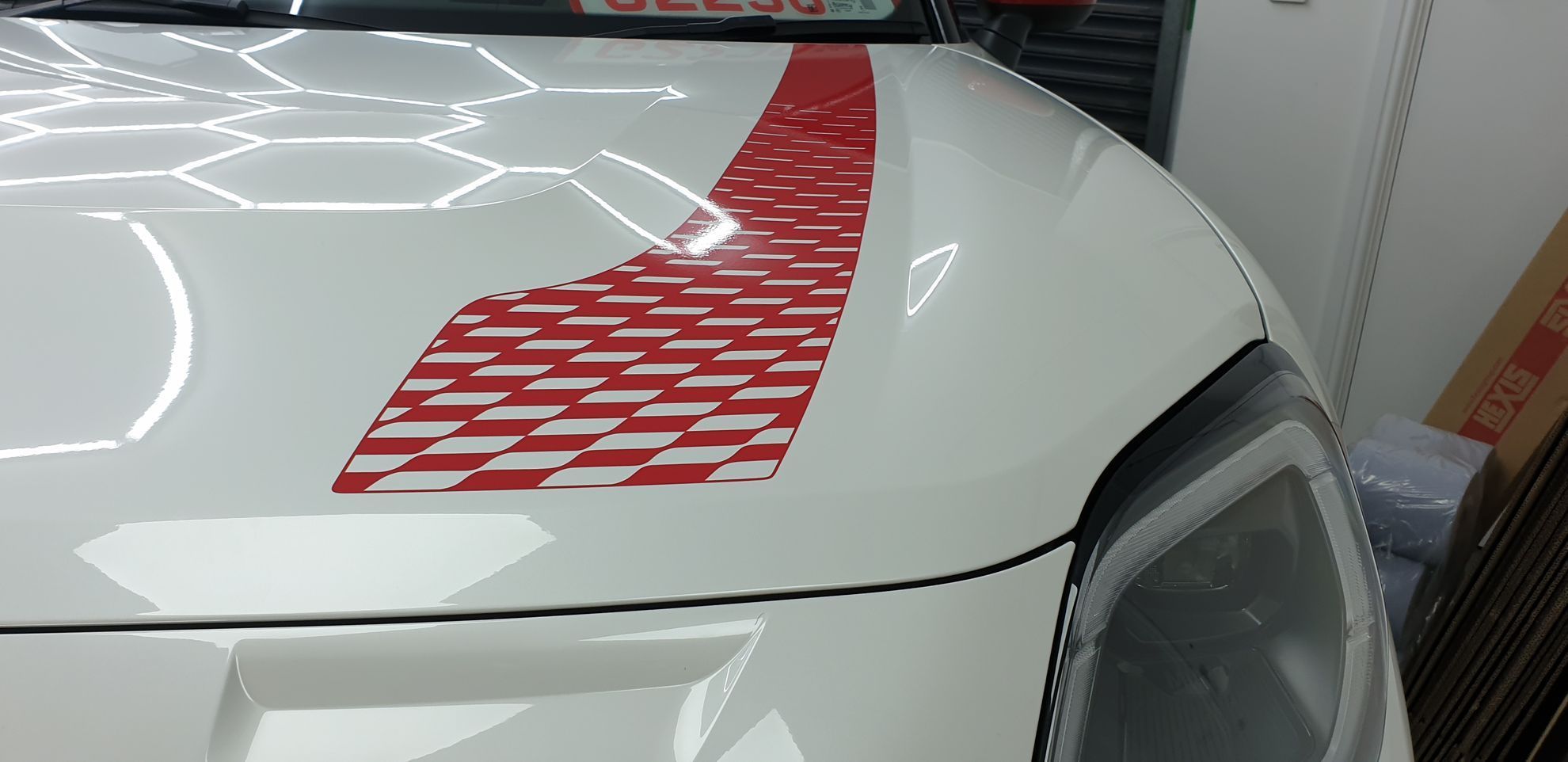 Zen Graphics - Die Cut Mini U25 Countryman Bonnet Stripes / Stickers