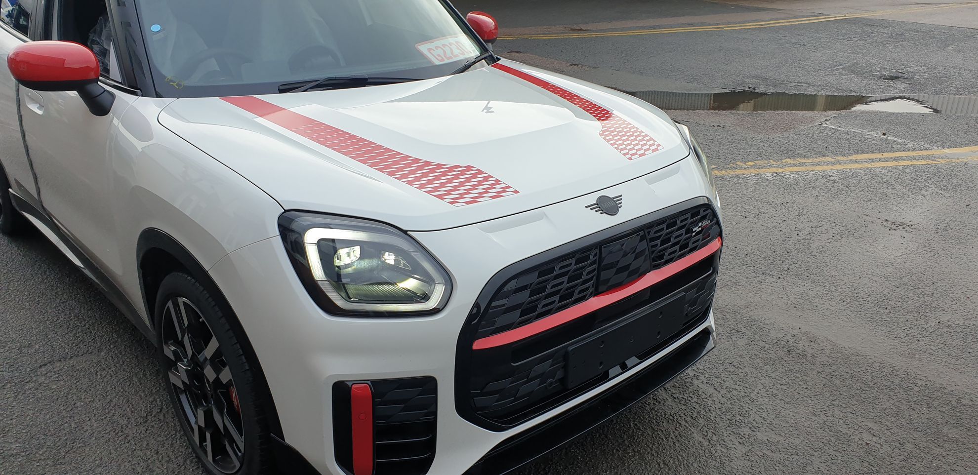Zen Graphics - Die Cut Mini U25 Countryman Bonnet Stripes / Stickers