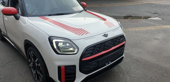 Zen Graphics - Die Cut Mini U25 Countryman Bonnet Stripes / Stickers