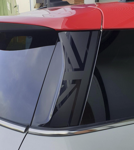 Zen Graphics - Mini F60 Countryman C Pillar Union Jack Decals / Stickers