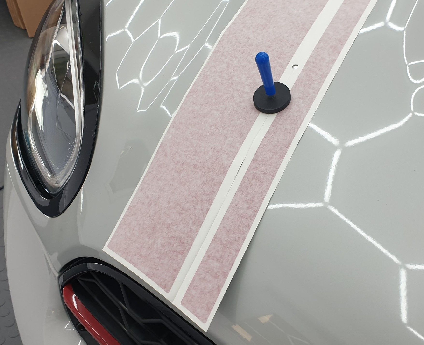 Zen Graphics - Mini F60 Countryman Cooper / S / JCW Bonnet Dual Stripes