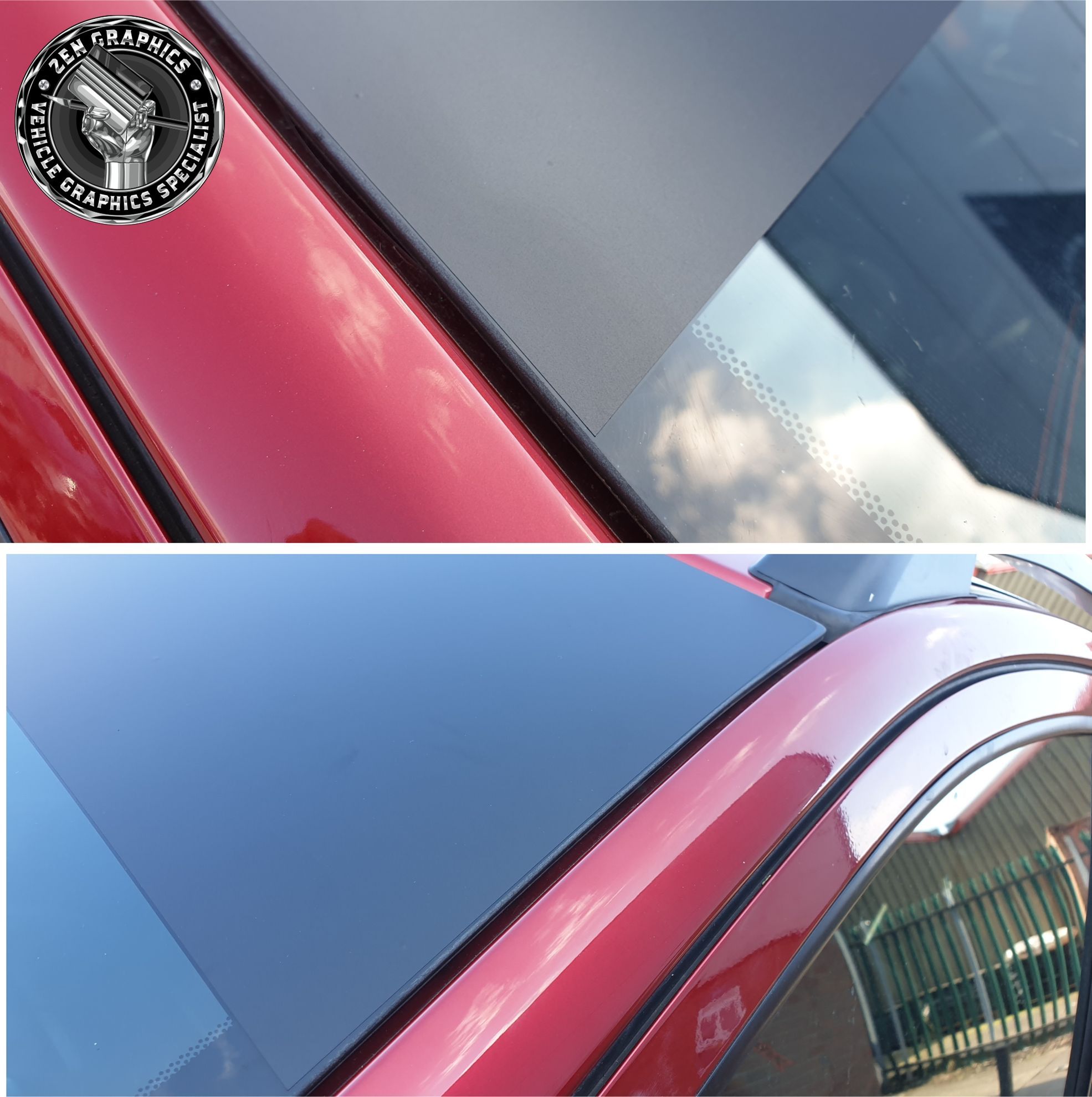 Zen Graphics - Ford Ranger Sunstrip Decal / Sticker