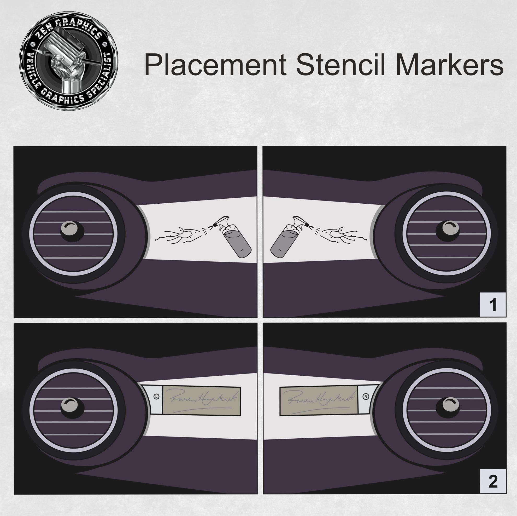 Zen Graphics - Mini F55 / F56 Paddy Hopkirk Edition Decals & Badges