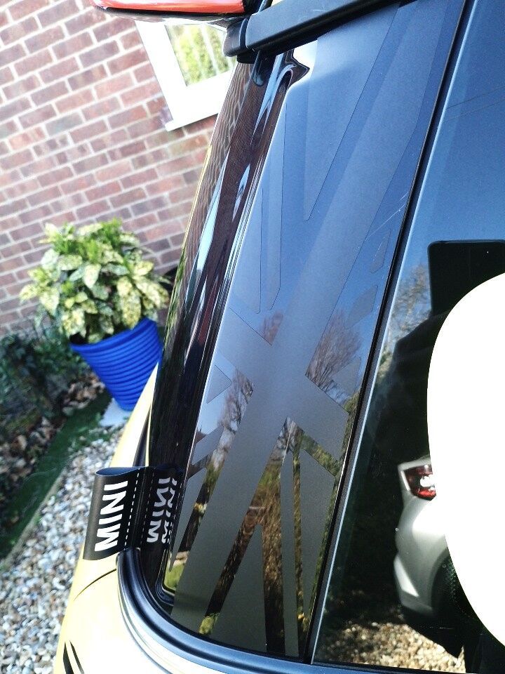 Zen Graphics - Mini R56 C Pillars Union Jack Decals / Stickers