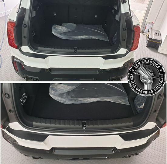 Zen Graphics - Mini U25 Countryman rear Bumper Protector Vinyls