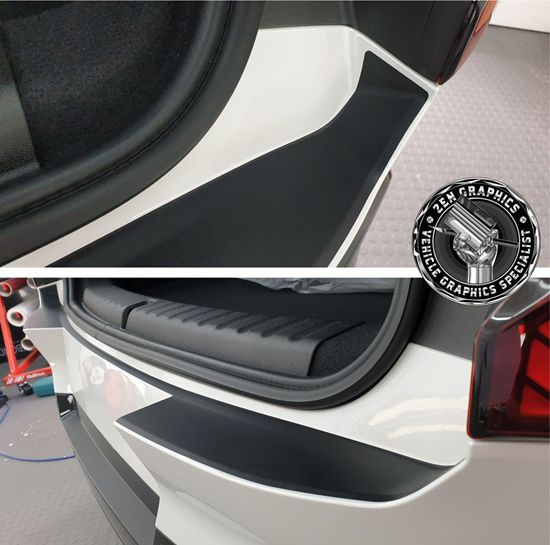 Zen Graphics - Mini U25 Countryman rear Bumper Protector Vinyls