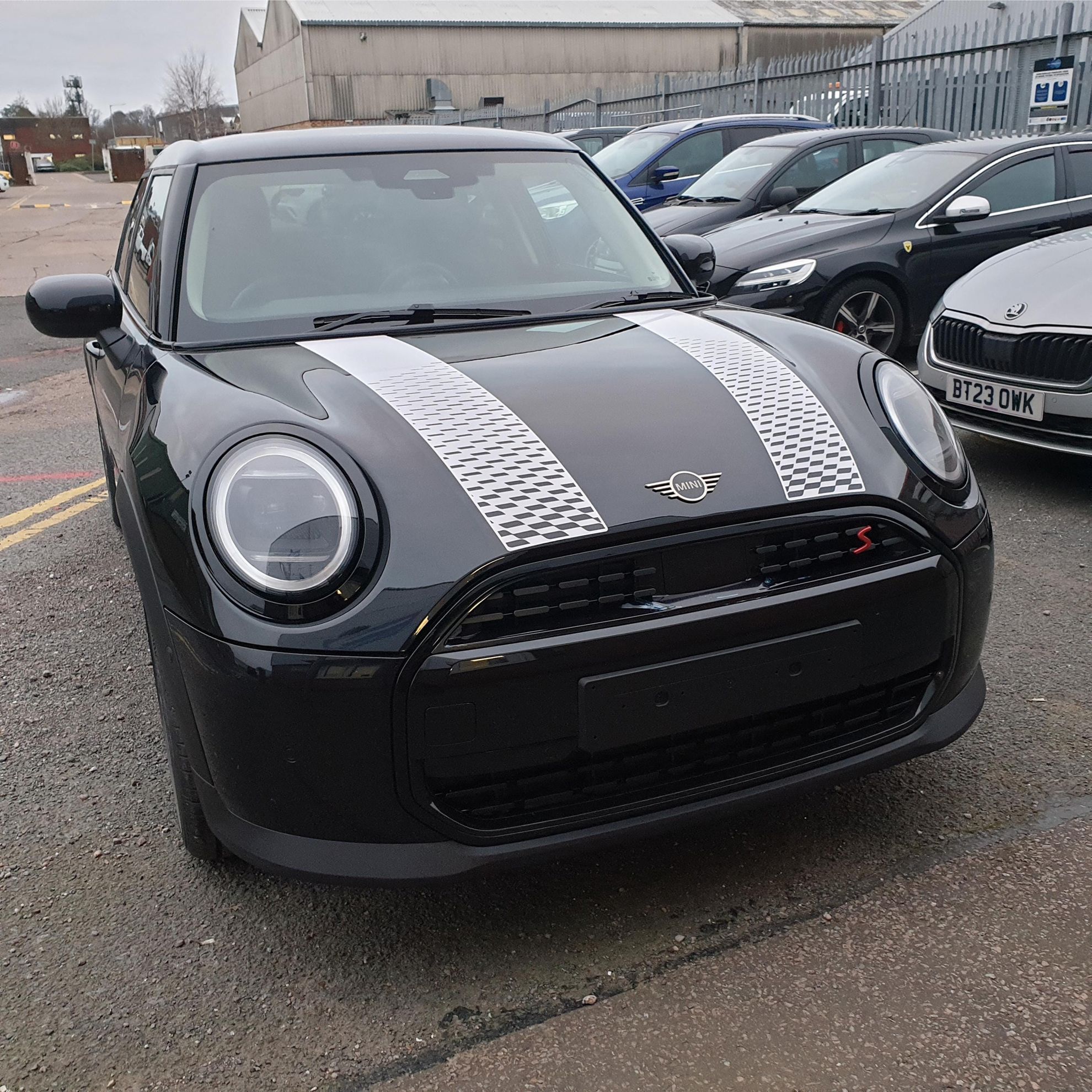 Zen Graphics - Die Cut Mini F65 / F66 Cooper Sport Bonnet Stripes ...