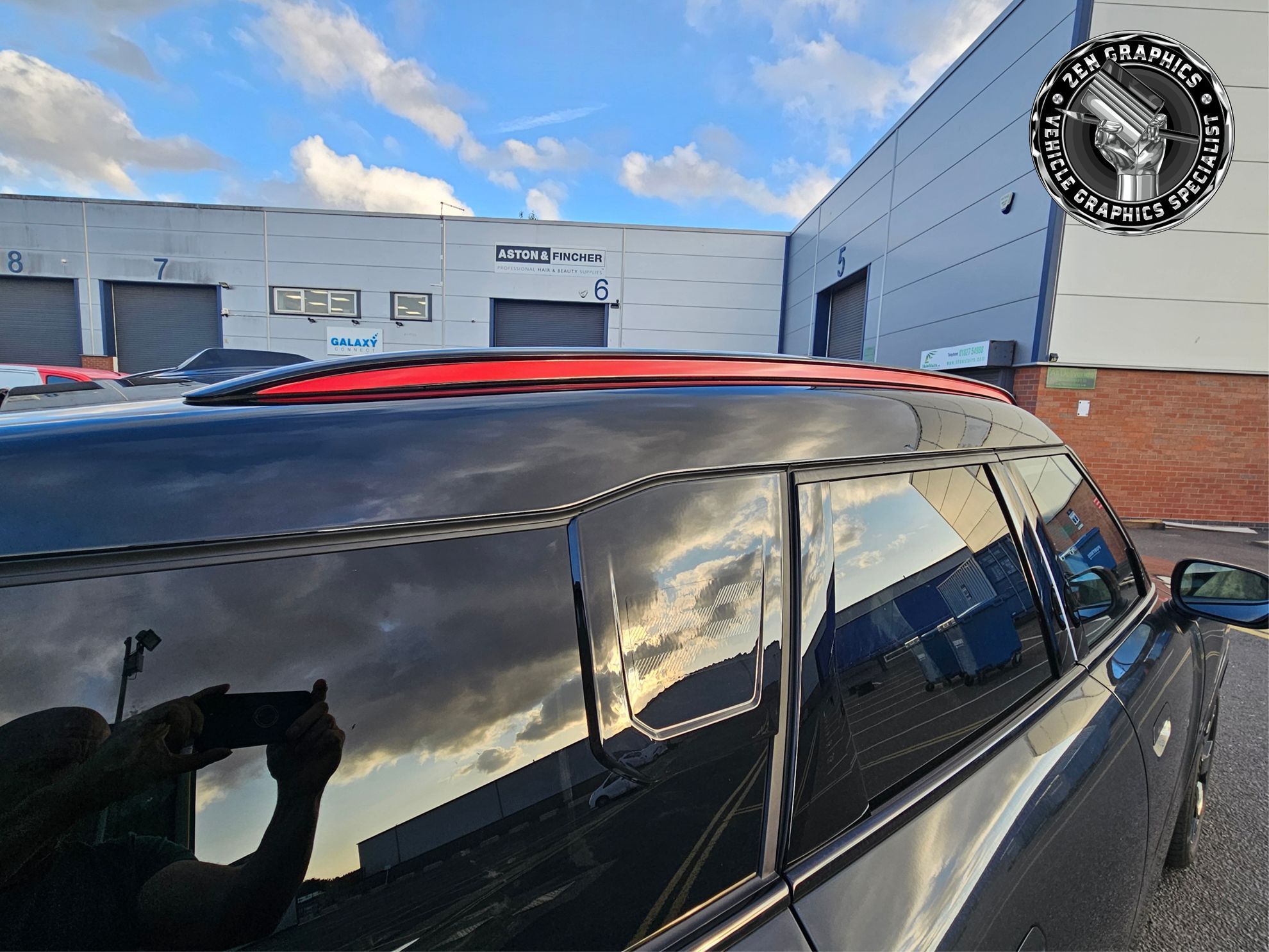 Zen Graphics - Mini U25 Countryman Roof Rail Stripes