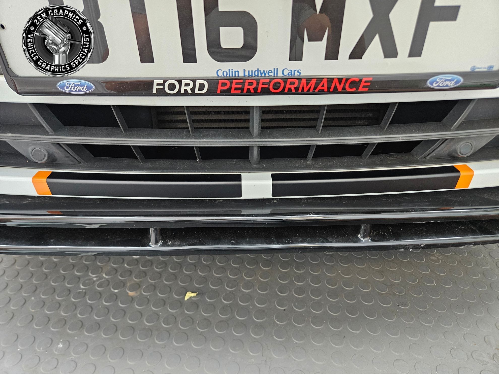 Zen Graphics - Transit Custom 2013-18 Bonnet & Bumper Stripes ...