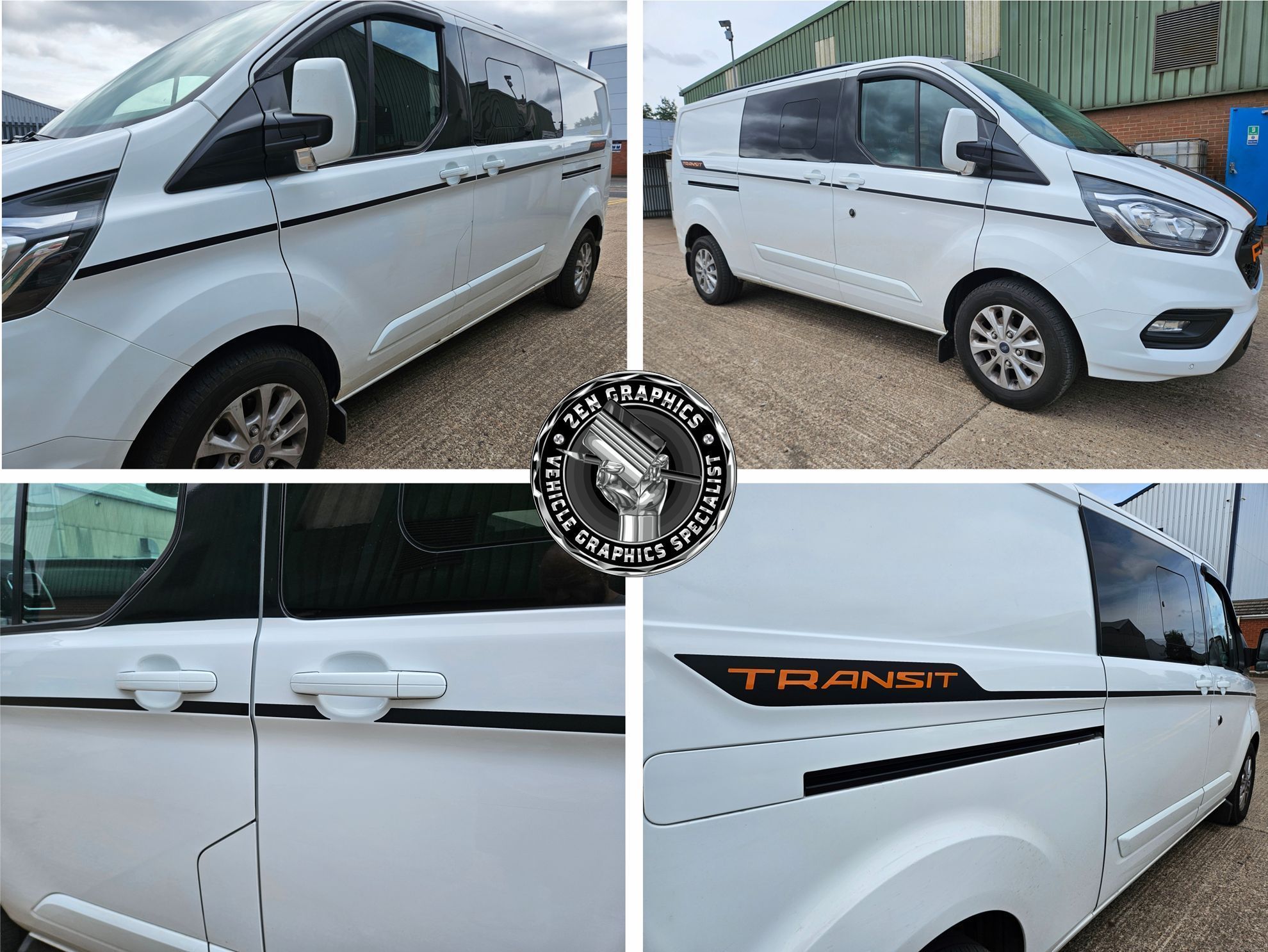 Zen Graphics - Ford Transit Custom Stripes
