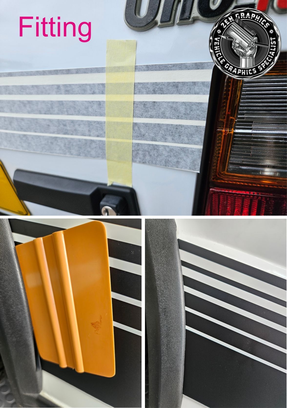 Zen Graphics - Fiat Uno Turbo i.e. phase 1 replacement side & rear ...