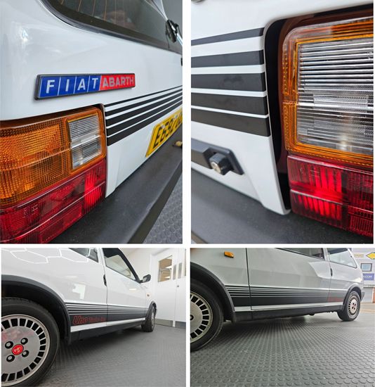 Zen Graphics - Fiat Uno Turbo i.e. phase 1 replacement side & rear ...