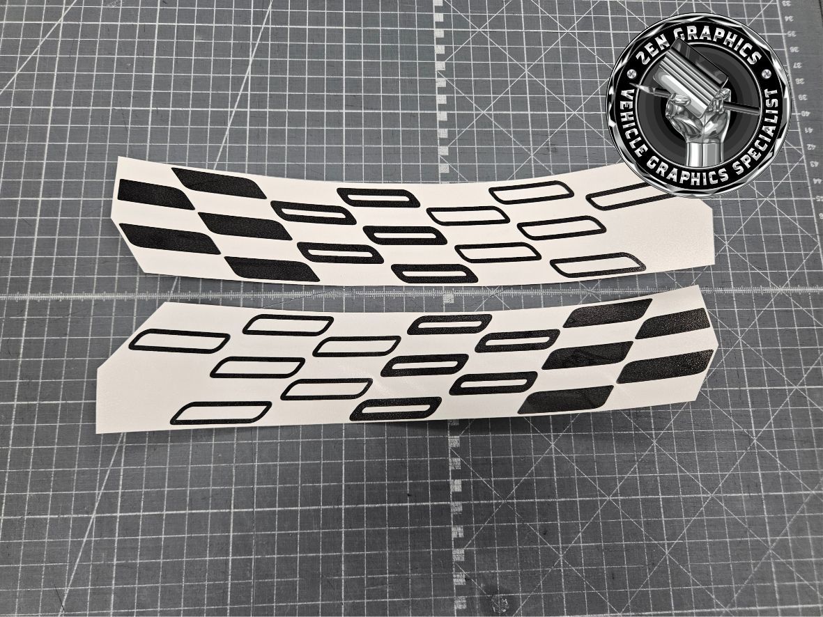 Zen Graphics - Mini J01 Electric 2024 onwards Wing Mirror Decals