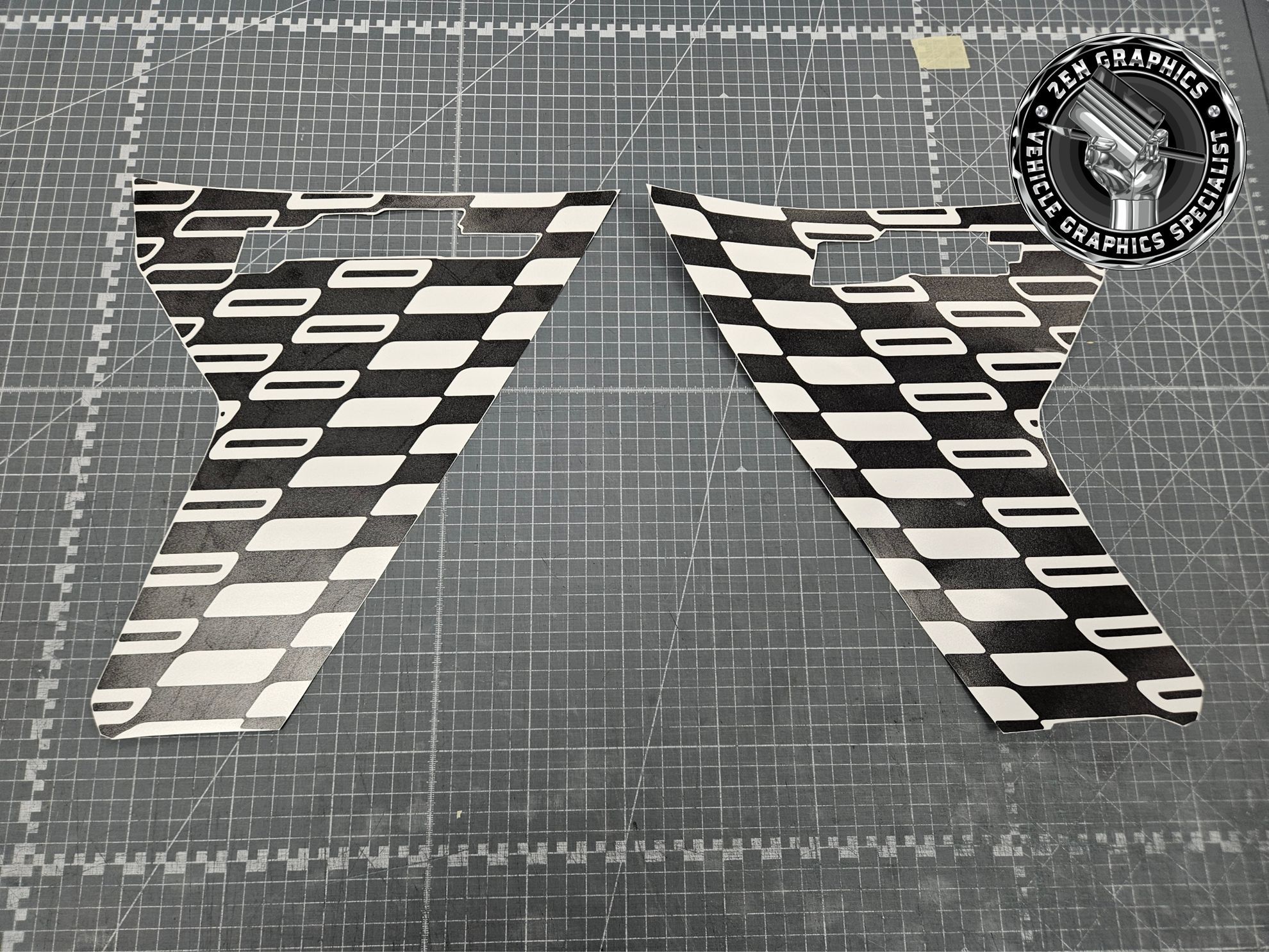 Zen Graphics - Mini J01 Electric Cooper S / JCW C Pillar / Spoiler ...