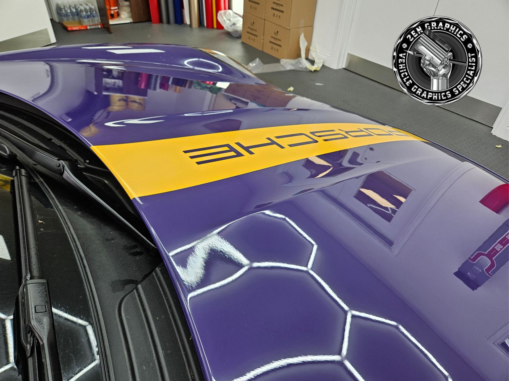 Zen Graphics - 991 GT3 RS Bonnet Decal / Sticker