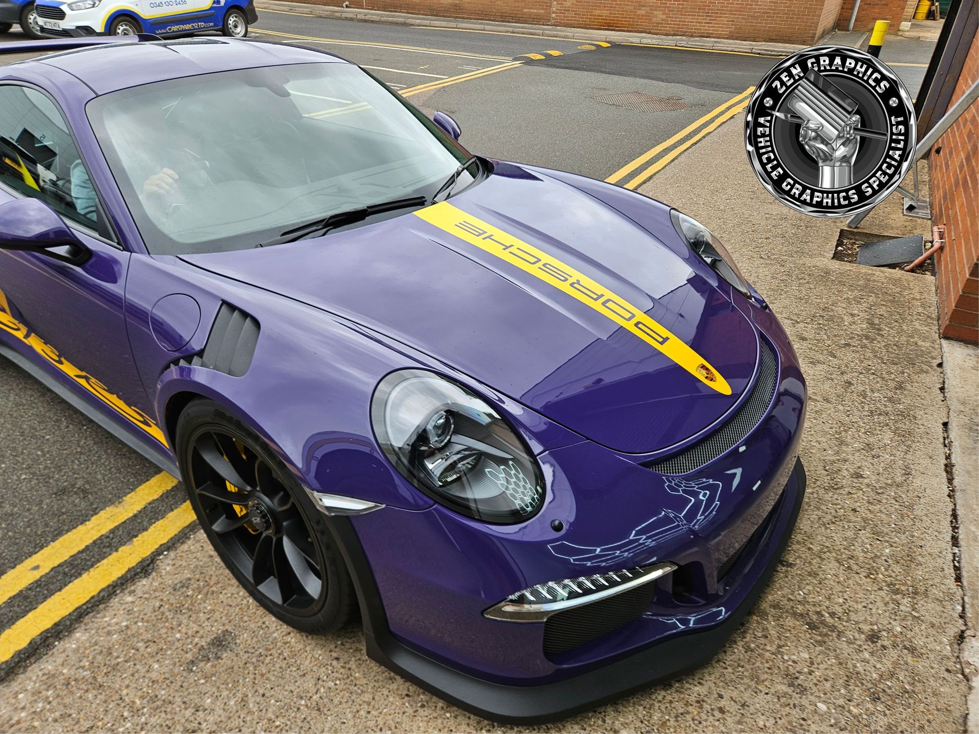 Zen Graphics - 991 GT3 RS Bonnet Decal / Sticker