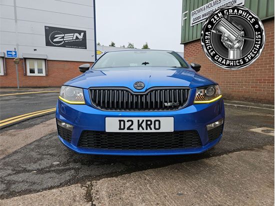 Zen Graphics - Skoda Octavia VRS / TDi / TSi MK3 DRL Headlight Accent ...