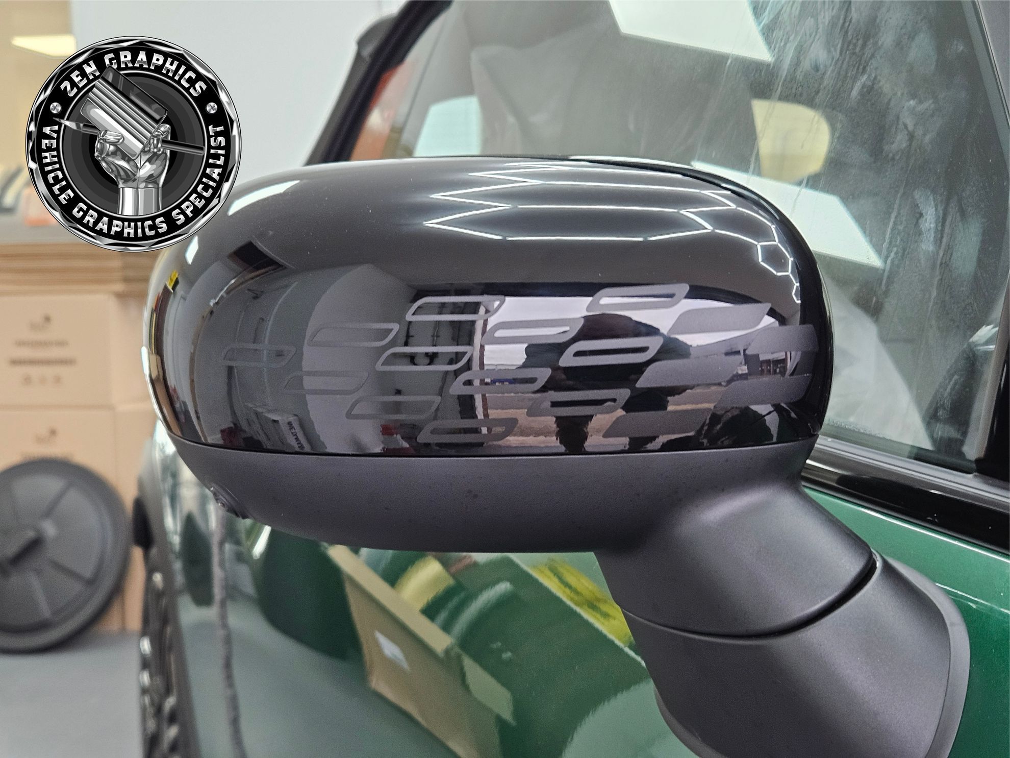 Zen Graphics - Mini F65 / F66 / F67 2024 onwards Wing Mirror Decals