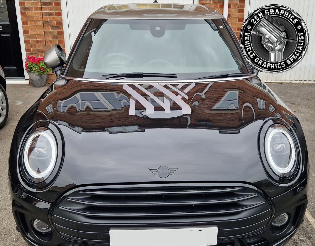 Zen Graphics - Mini F54 Clubman Shadow Edition Bonnet Decal / Sticker