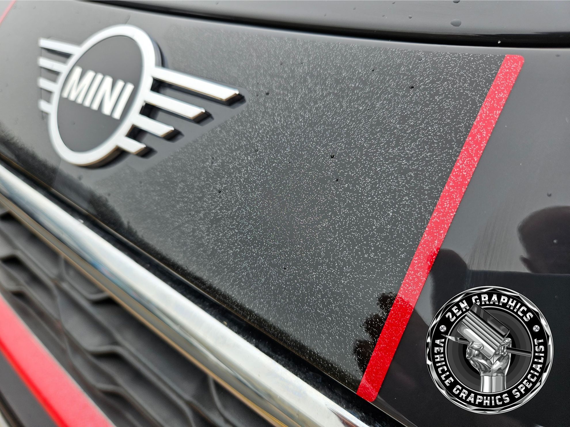 Zen Graphics - Mini F56 3 Door LCi Dual Sport Stripes and Bumper Accents