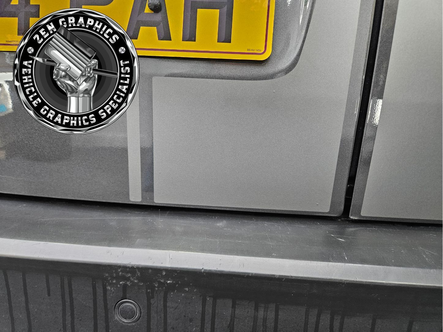 Zen Graphics - Transit Connect front and rear Stripes / Stickers Exact ...