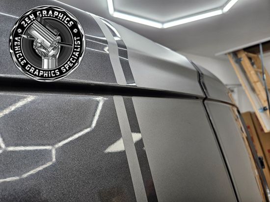 Zen Graphics - Transit Connect front and rear Stripes / Stickers Exact ...