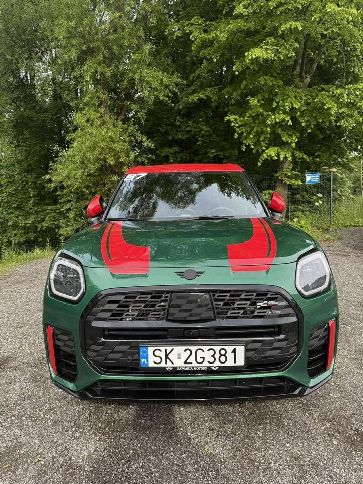 Zen Graphics - Mini U25 Countryman JCW Bonnet Stripes / Stickers