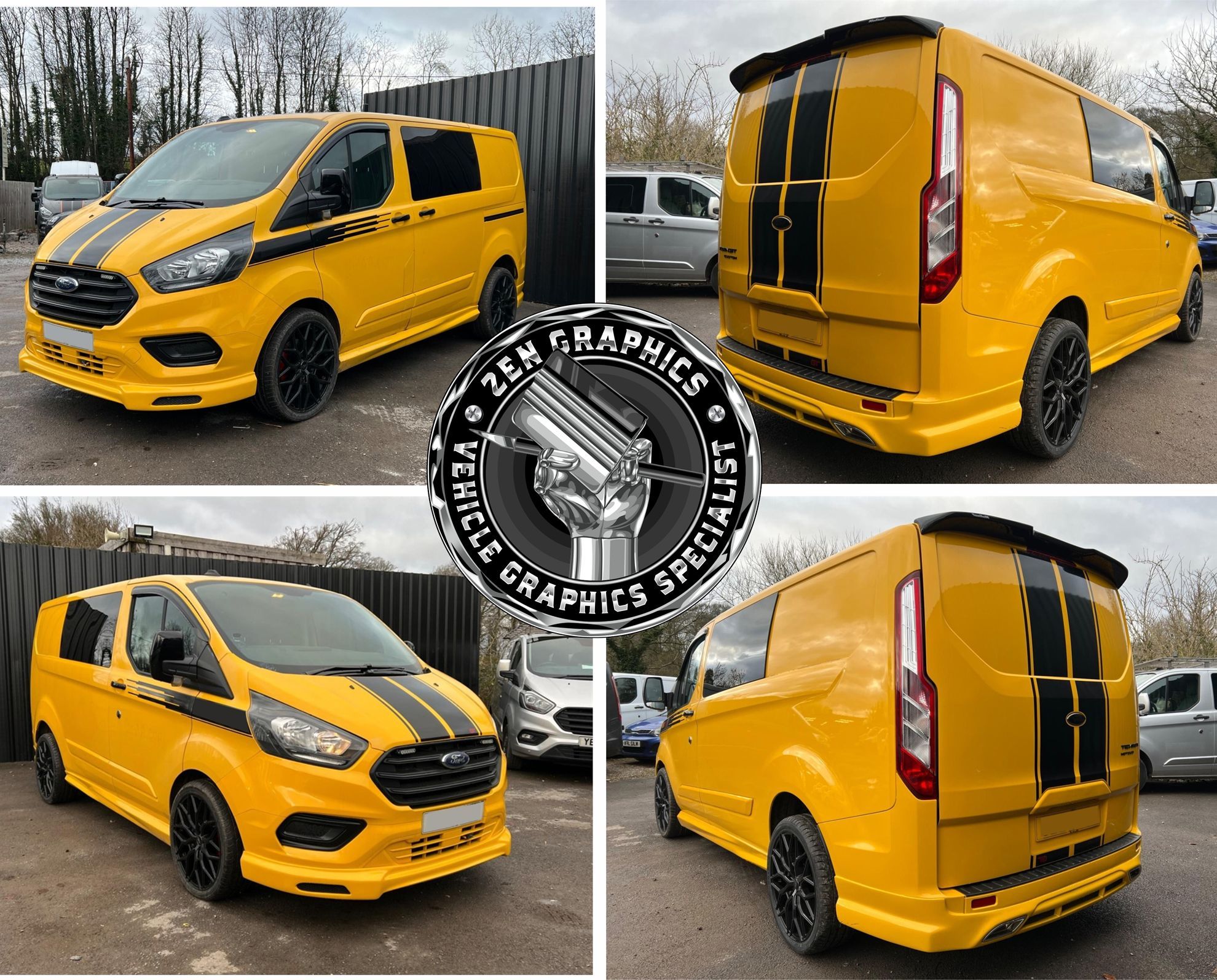 Zen Graphics - Ford Transit Custom Stripes