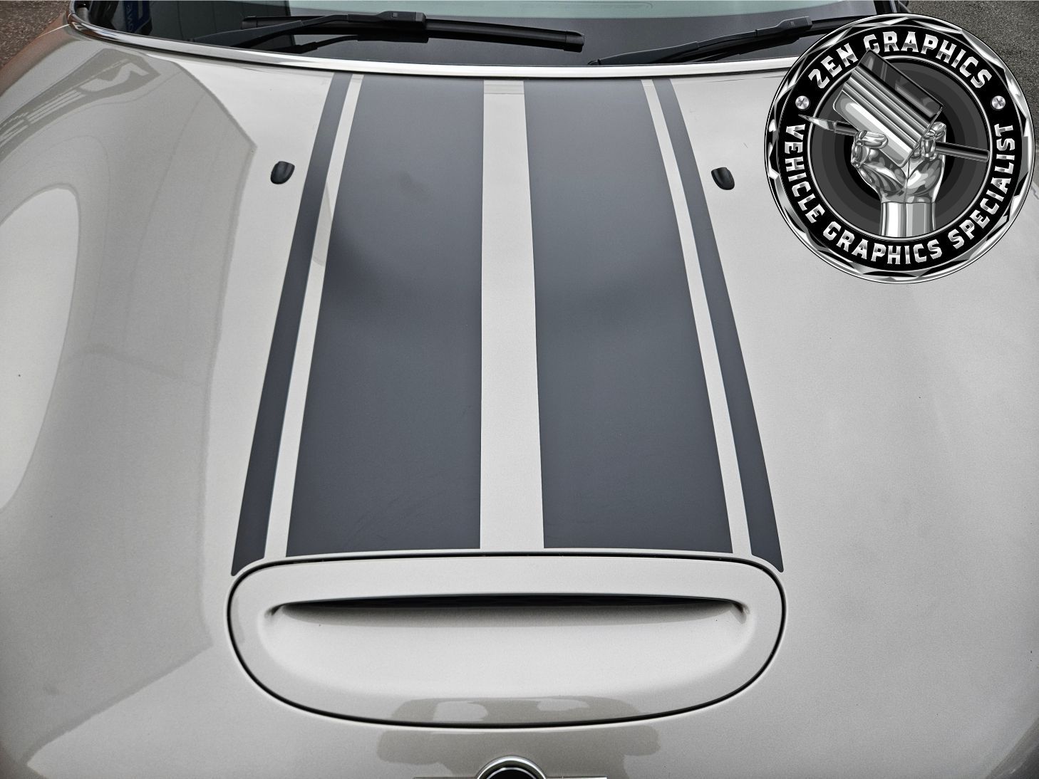 Zen Graphics - Mini F54 Clubman LCi Cooper S / JCW Roof, Rear & Bonnet ...